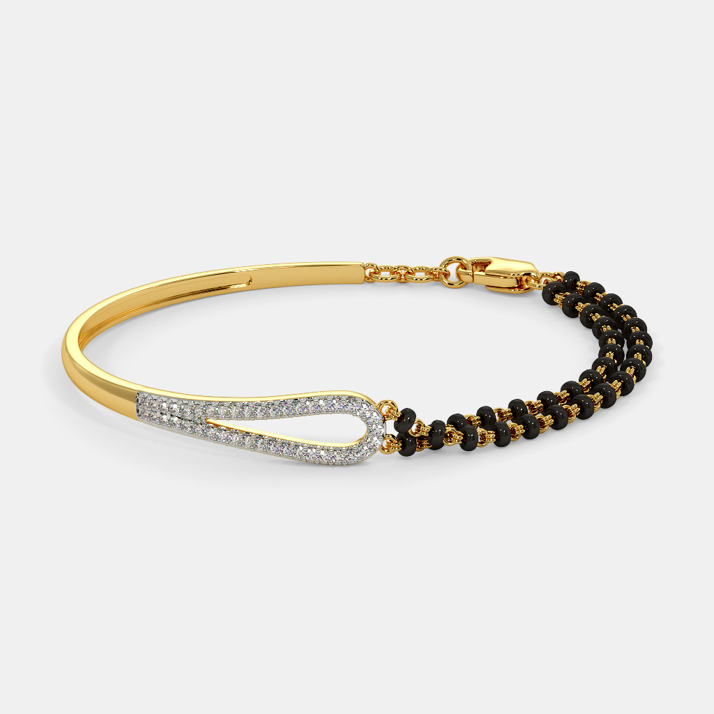 The Dayamayee Mangalsutra Bracelet BlueStone