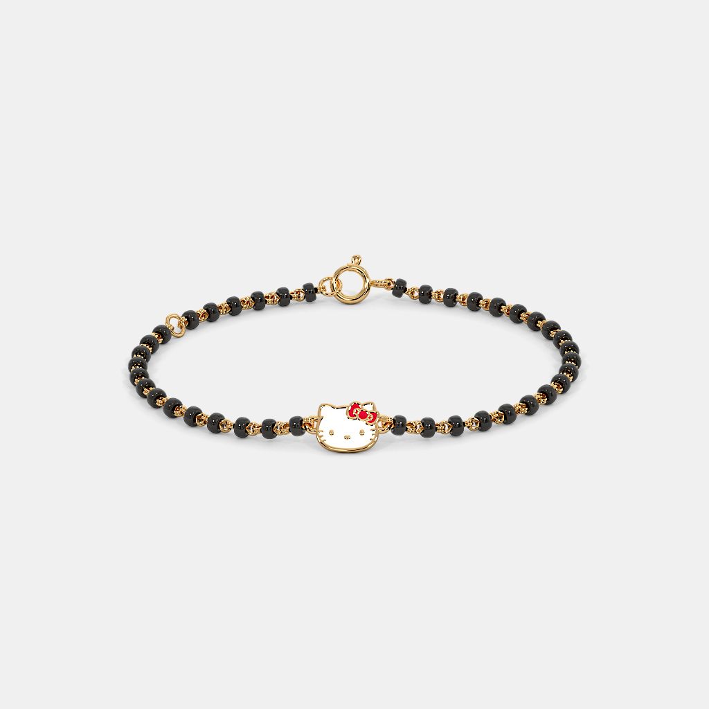 Gold nazariya bracelet for ladies store