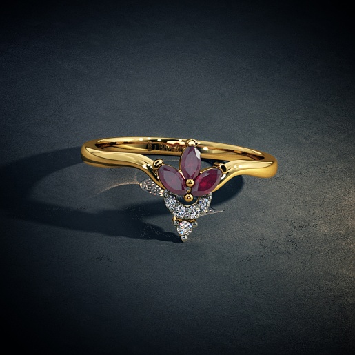 Buy 200+ Ruby Rings Online | BlueStone.com - India's #1 Online ...