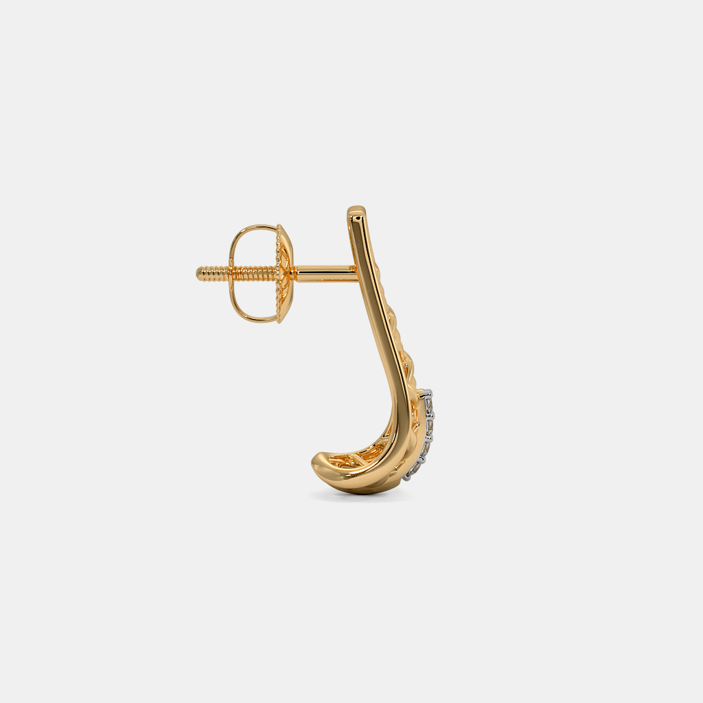 The Penni J Hoop Earrings | BlueStone.com