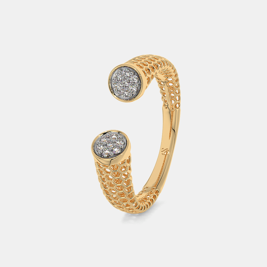The Artemisia Top Open Ring | BlueStone.com