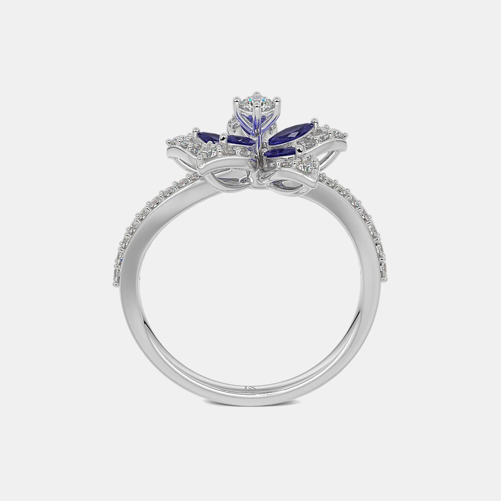 The Ethereon Cocktail Ring | BlueStone.com