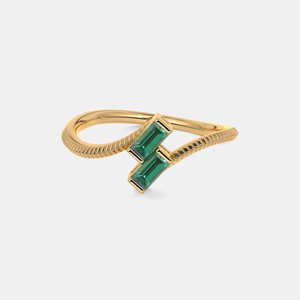 The Solange Bypass Ring | BlueStone.com