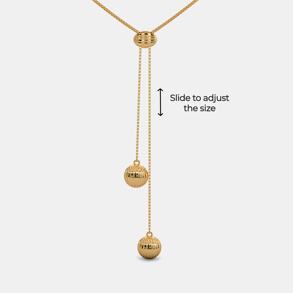 The Threadlight Slider Necklace | BlueStone.com