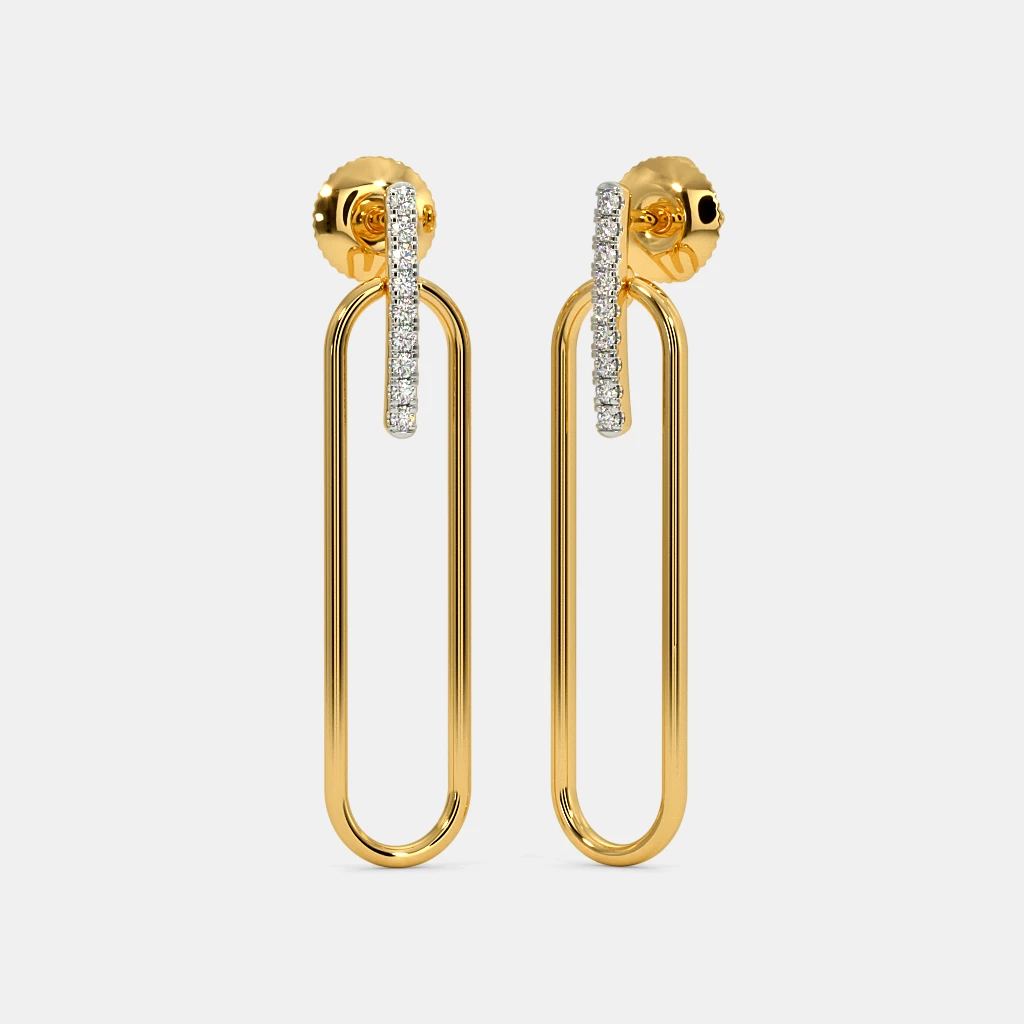 The Purva Drop Earrings | BlueStone.com