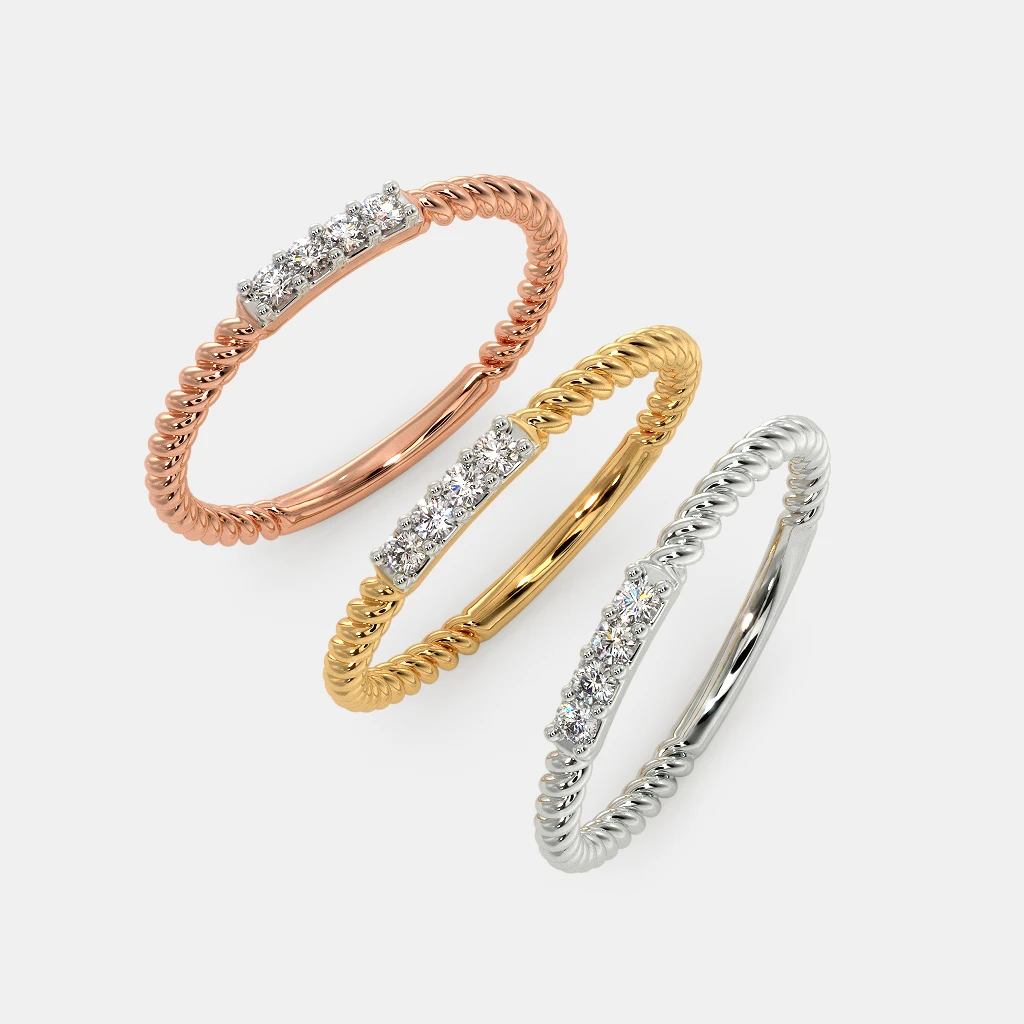 The Shaina Stackable Ring | BlueStone.com
