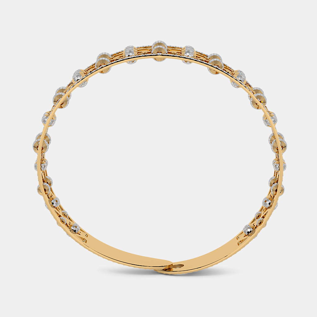 The Bohemia Round Bangle | BlueStone.com