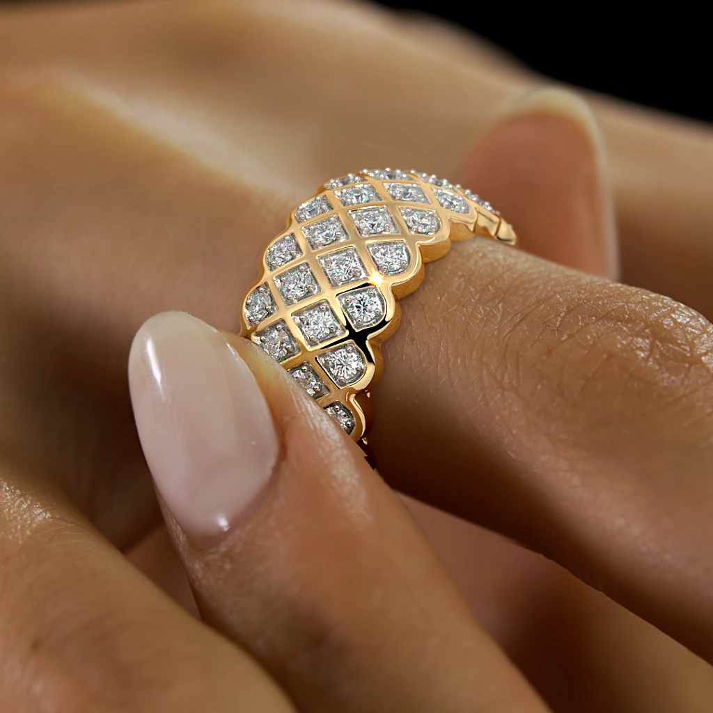 The Saint Band Ring | BlueStone.com