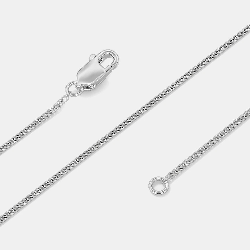 The Doku Platinum Chain | BlueStone.com